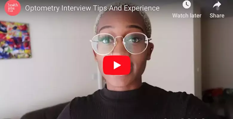Optometry interview tips and experience
